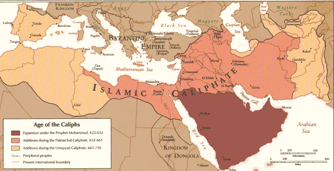 The Arab Empire 622-750 | Gifex