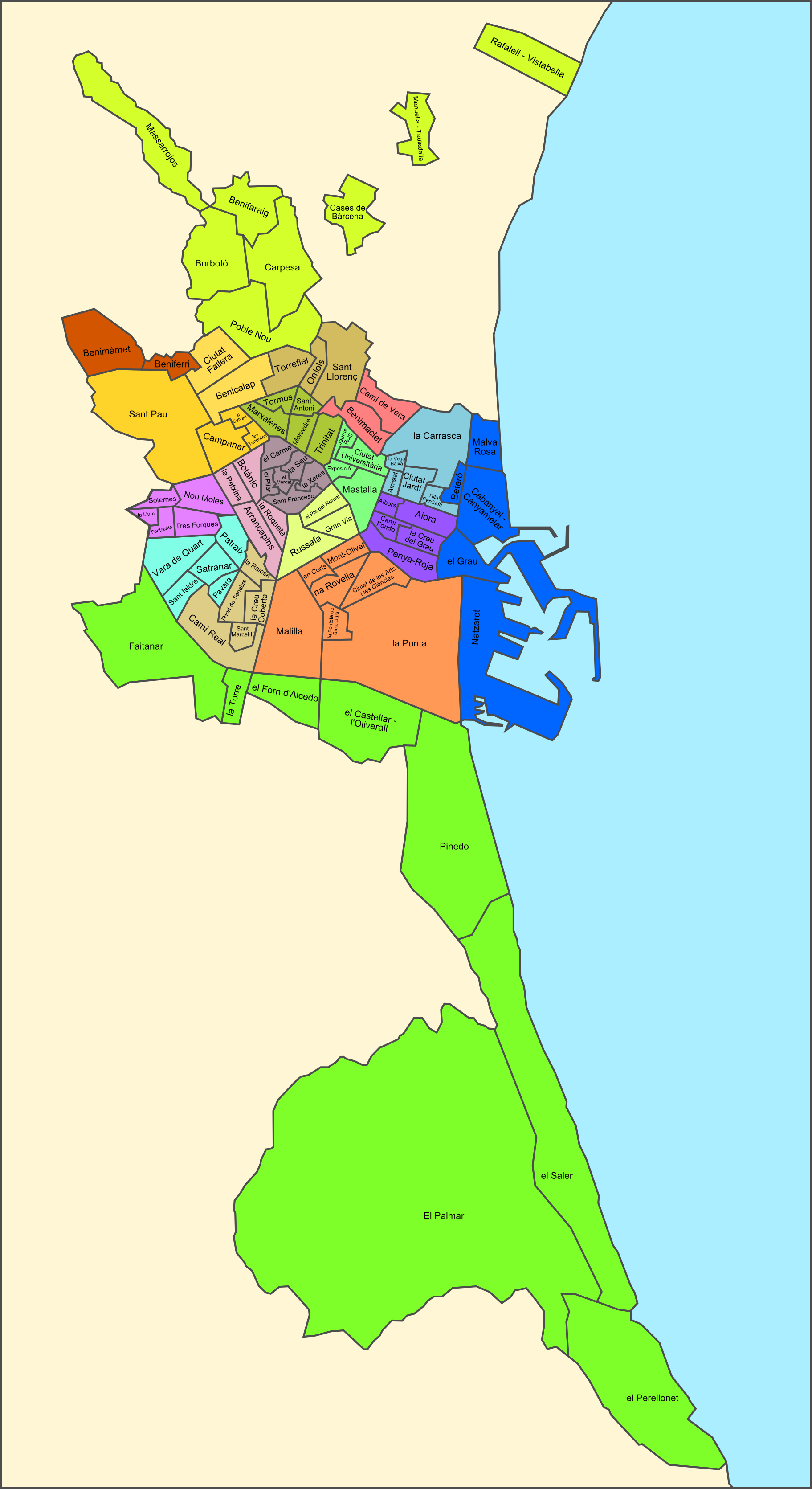 Neighborhoods of Valencia 2010 - Full size | Gifex Neighborhoods of Valencia 2010 - Full size | Gifex