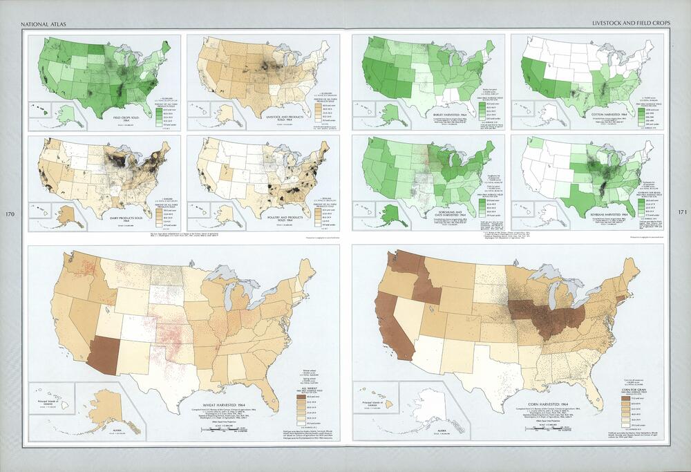 United States Livestock and Field Crops - Full size | Gifex
