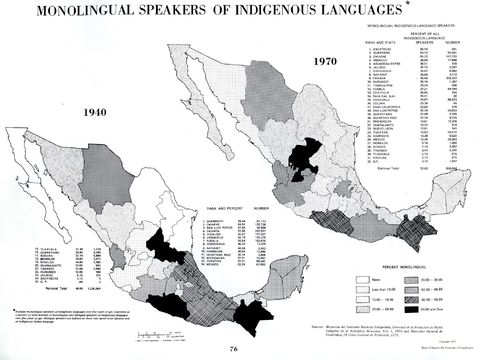Monolingual Speakers of Indigenous Languages in Mexico | Gifex