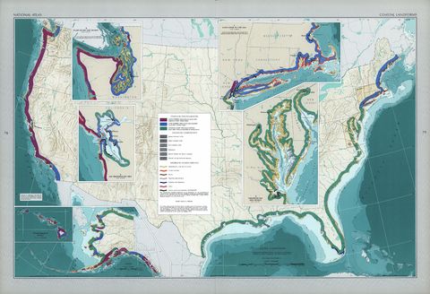 United States Coastal Landforms | Gifex